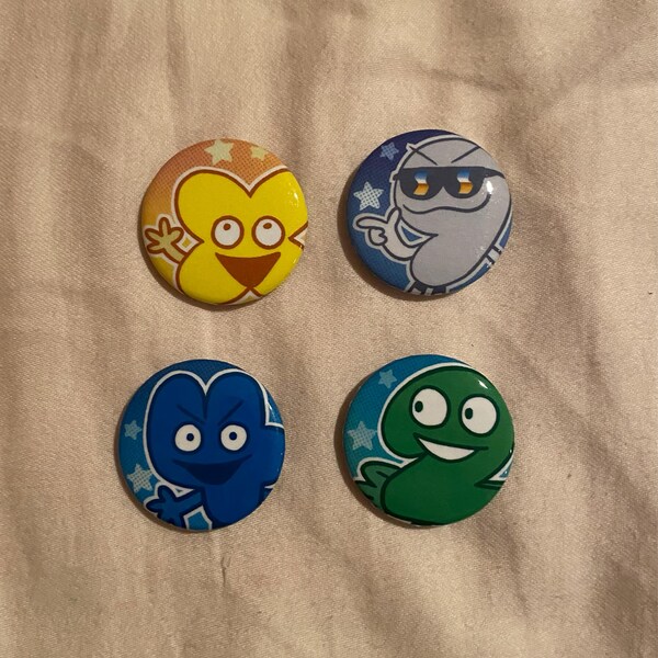 BFB X Enamel Pin BFDI Object Show - Etsy