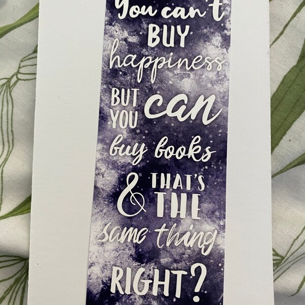 91. Quote Bookmarks - Options Available - Etsy