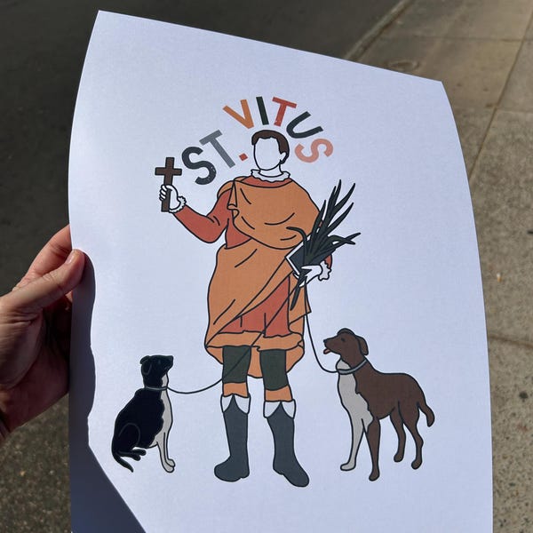 30 Saint Illustrations - DIGITAL DOWNLOAD - Printable PDF - Catholic ...