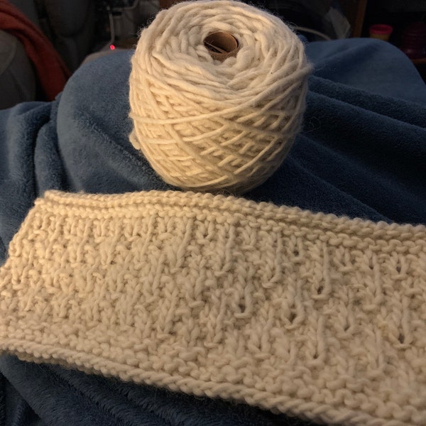 Fuchsia Pink Linen / Cotton Recycled Yarn - 1,766 Yards (chainette ...