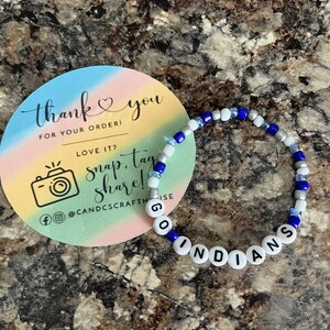 Back to School Bead Bracelet Kindergarten Bracelet Set - Etsy