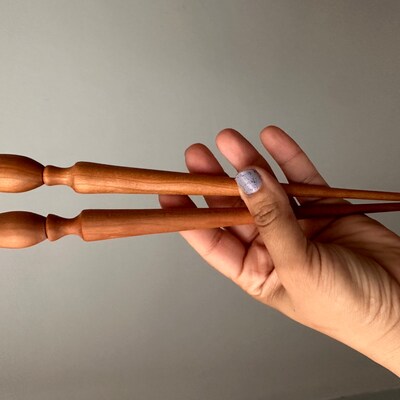 5/8 Maple Mini Glider Turkish Drop Spindle - Etsy