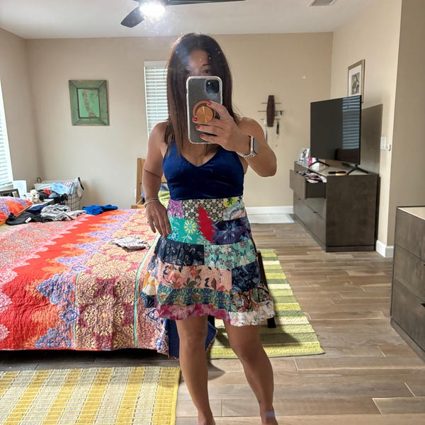 WSMFP Patchwork Festival Sun Dress - Etsy