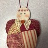 Quilted Angel Christmas Ornament Pattern Instant PDF Pattern With Photo ...