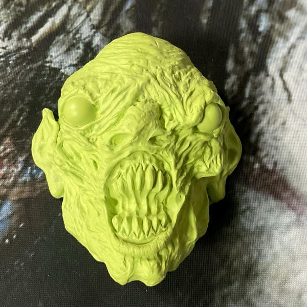 Clicker Bloater Skull Carnivorous Fungus Version 3 , 1/3rd Scale ...