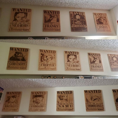 One Piece TCG Card Stand/wall Display Set of 6 - Etsy