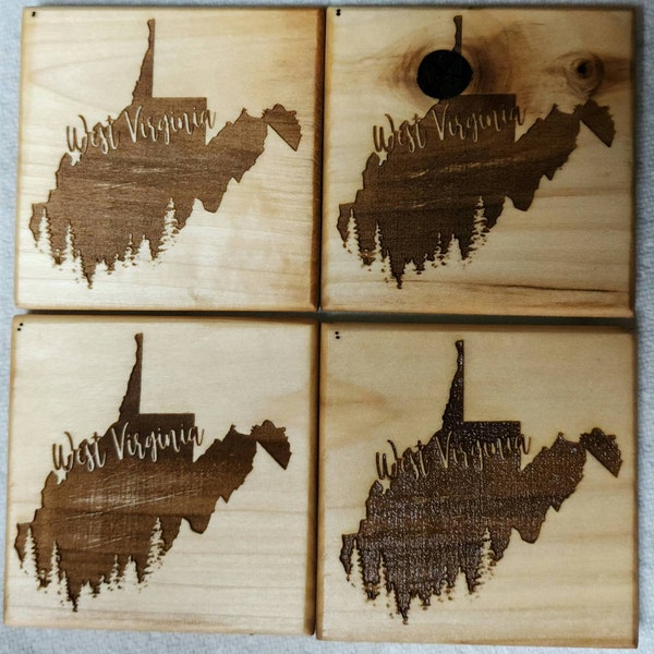 Digital File - Washington State Silhouette With Tree Line - Cut File ...