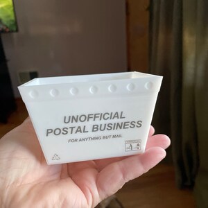 Mini Mail Tub Tote for Small Items - Etsy