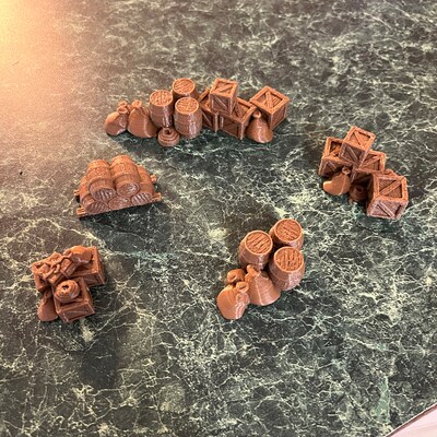 Cargo Piles Dnd Miniature Terrain, Dungeons and Dragons, D&D, Wargaming ...