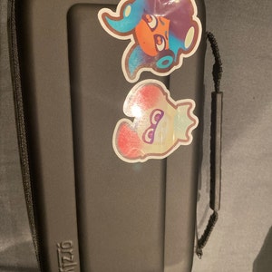 Splatoon Inspired Fan-art Badge Stickers HOLOGRAPHIC idols, Shops - Etsy
