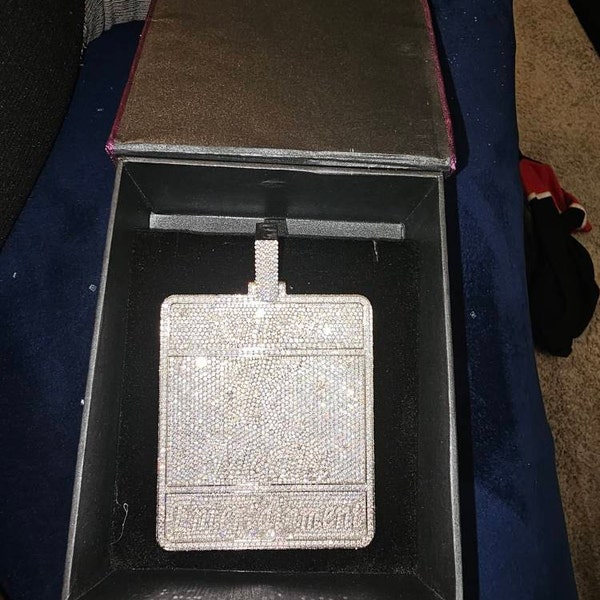 Iced Out VVS Moissanite Cartoon Pendant /iced Out Pendant/hiphop ...