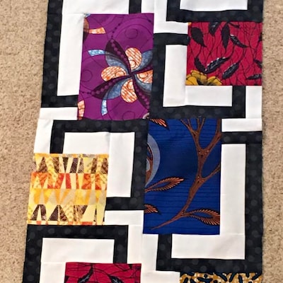 Sunset Africa Quilt Pattern 34 by 26high - Etsy