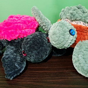 Rose Turtle Crochet Pattern PDF Download Beginner Friendly - Etsy