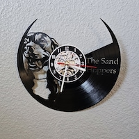 Music Notes Vinyl Wall Clock, Piano Wall Art, Music Wall Decor, Piano ...