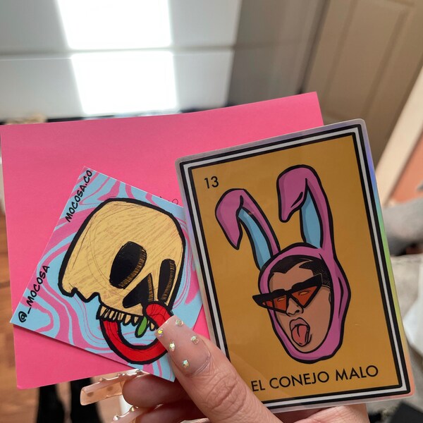 El Conejo Malo Sticker - Etsy