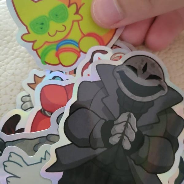 Fear and Hunger Termina God Vinyl Stickers - Rher, Gro-goroth, Sylvian ...