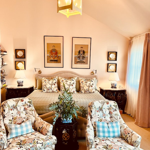 30s 40s SHABBY CHIC Home Decor DEX Wall Border Roll Vintage Wallpaper ...