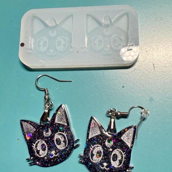 Holographic - Pet ID Tag Mold | Three Shapes | HOLO Platinum Silicone ...