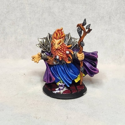 Dwarf Engineer Premium 3D Printed Fantasy Tabletop Miniatures 28mm 32mm ...