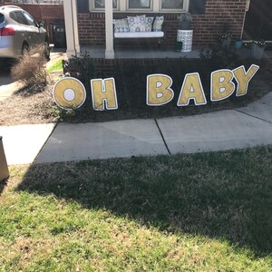 Personalized Custom Letter Yard Sign, Build Your Own Sign, Lawn Decor ...