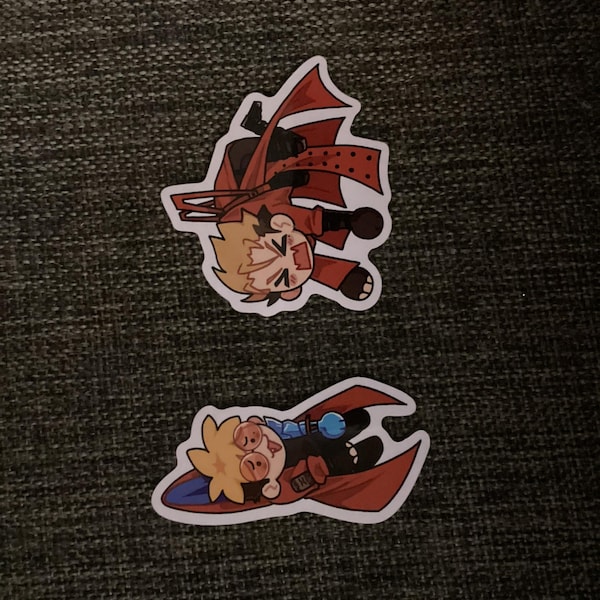 Hanging Vash Sticker ; Trigun Stampede / Trigun Maximum Inspired Vinyl ...