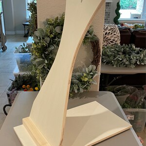 Wooden Wreath Easel Stand - Etsy