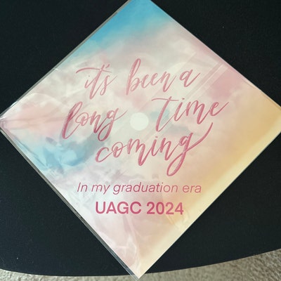 AKA Graduation Cap PRINTED Grad Cap Design Alpha Kappa Alpha Graduation ...