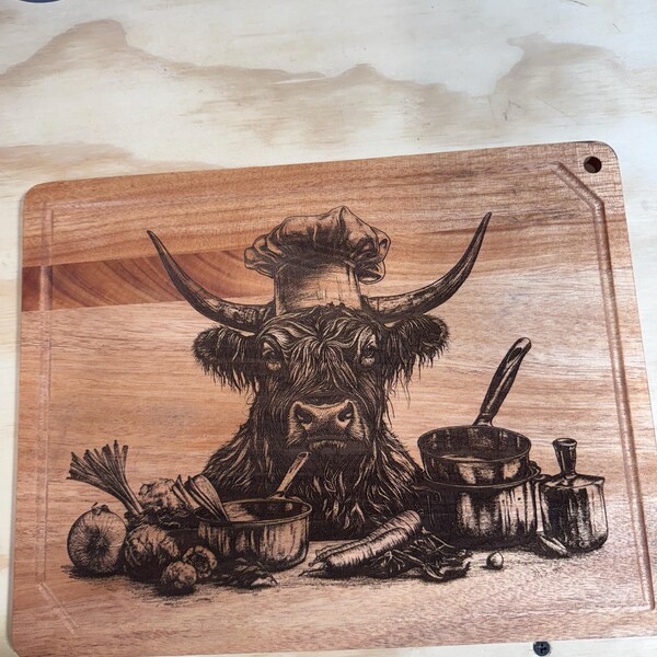 Charcuterie Board Laser Engraving File, Butterfly, Flower | HQ PNG ...