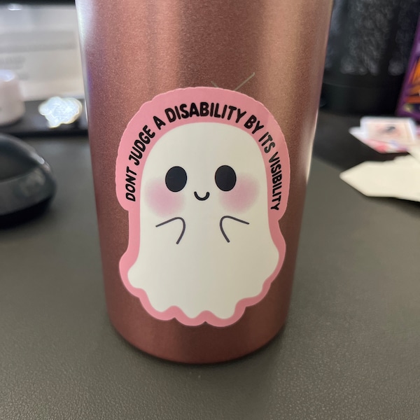 Don't Judge a Disability Sticker, Cool Stickers, Disability Sticker ...