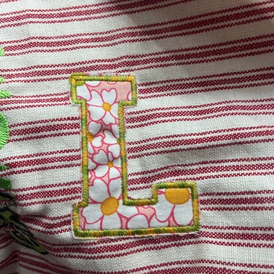 Alphabet Applique Design 4 Sizes Machine Embroidery Design File - Etsy