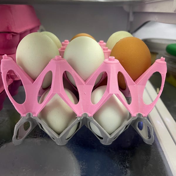 Mini Crates With Flexible Quail Egg Trays | Modern Fresh Egg Storage ...
