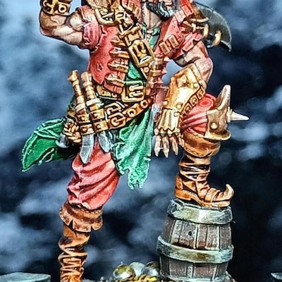 Undead Horde Miniatur Undead Horde Kapitän 35mm NPC 5 Optionen 3D Druck ...