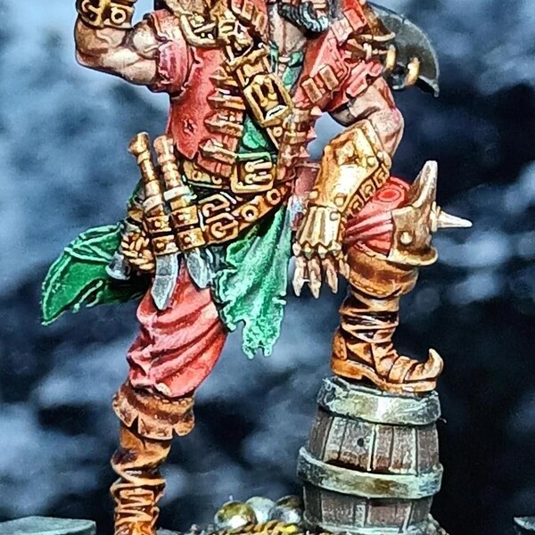 Dark Elf Warrior Miniatur Fighter Varik Dun Ate Tabletop Spiele RPG ...