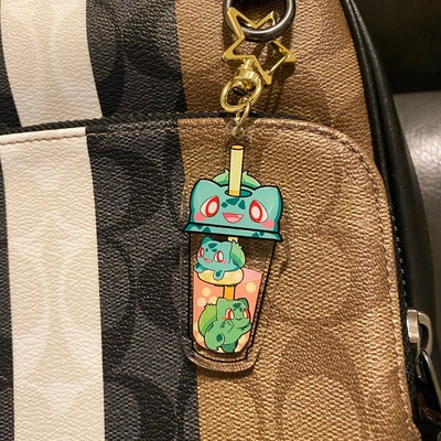 Bulbasaur Boba Keychain - Etsy