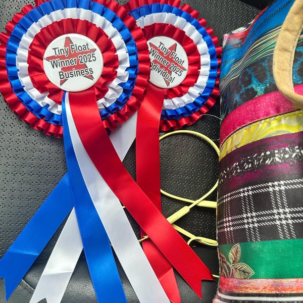 Photo Rosette With Printed Tail, Rosettes for Funerals. Birthdays, Hen ...