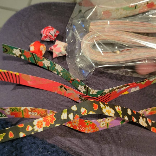 Dark Green Japan Origami Paper / Gold Foil Paper/ Yuzen Chiyogami ...