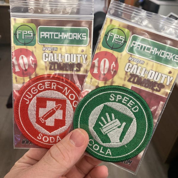 Perks a Cola Patches - Inspired by COD Zombies - Etsy