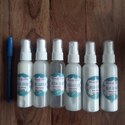 Body Spray Sample Sets, Mini Body Sprays, 2 Oz Body Spray, Sample Body ...
