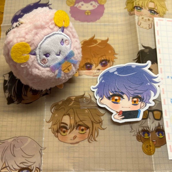 Obey Me! Shall We Date Chibis Stickers 1 & 2 | Mammon, Lucifer, Asmo ...