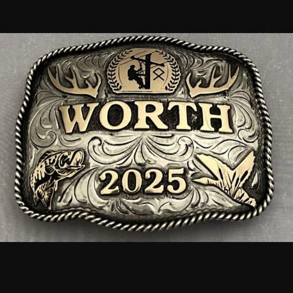 Custom Ranger Buckles - Hand Crafted - German Silver - Etsy