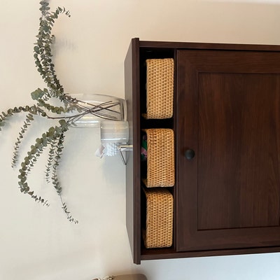 Handmade Wooden Cable Management Box Walnut Cable Storage Box Charger ...