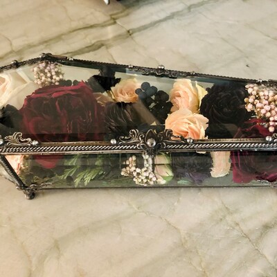 Big Pyramid Glass Box Glass Casket Geometric Box Geometric - Etsy