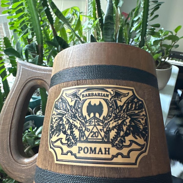 You Can Certainly Try Dnd Mug, D&D Beer Stein, Dungeon Master Gifts ...