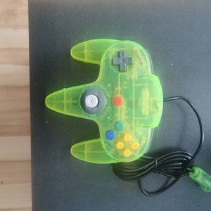 Nintendo Gamecube Controller Atomic Clear See-thru Controller | Etsy