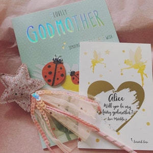 Pink Star Magic Wand, Fairy Accessories, Godmother, Angel, Pink Wand ...