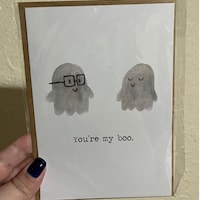 You're My Boo Greeting Card for Him Her I Love You - Etsy