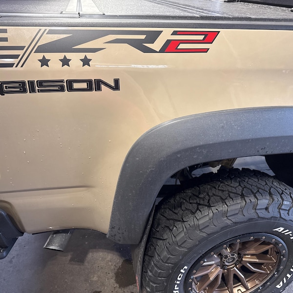 Covert USA Flag ZR2 Bed Side Decal - Etsy