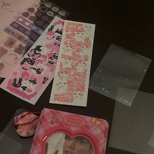 DIY Toploader Deco Kit read Description Kpop Bts Stationary Coquette ...