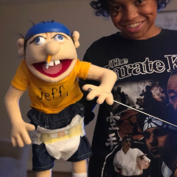 2016 Jeffy Puppet Original Size. Made in the USA by Original Creator - Etsy