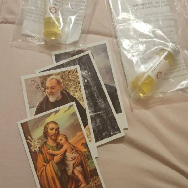 Relic Holy Anointing Oil (can Be Touched to Over 600 Relics of Our Lord ...